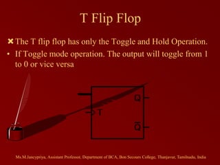 Flip Flop and Its Types | PDF