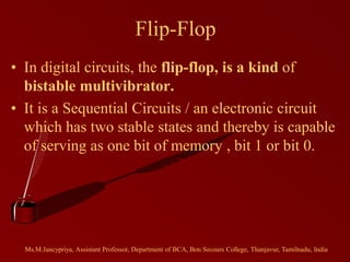 Flip Flop and Its Types | PDF