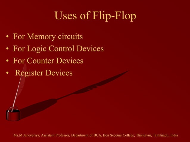Flip Flop and Its Types | PPT Flip Flop and Its Types | PPT