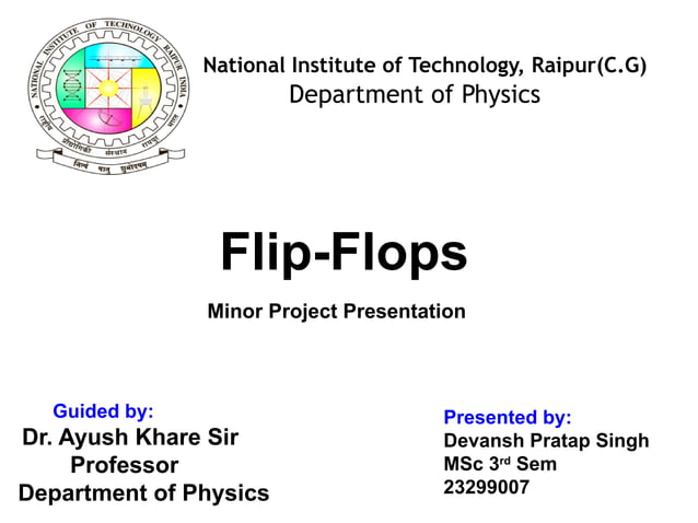 flip-flops and its application virus harmfull ppt | PPT