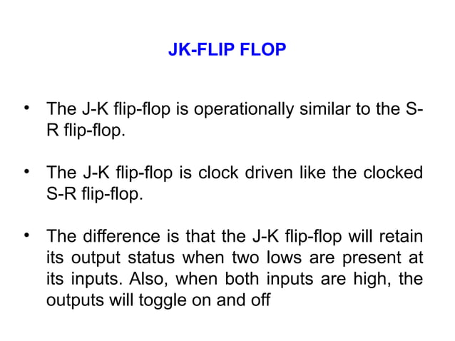 flip-flops and its application virus harmfull ppt | PPT
