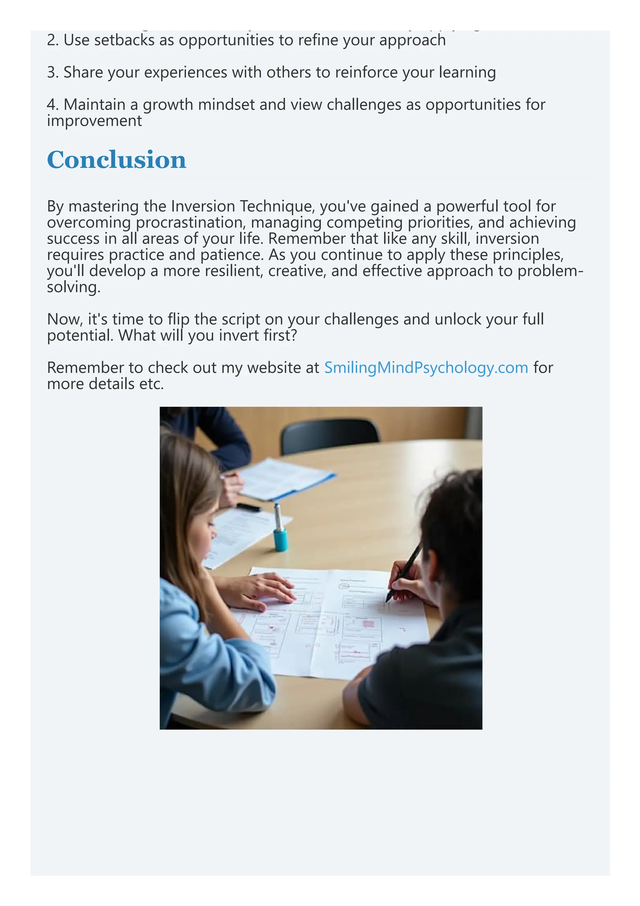 Flip The Script: Master the Inversion Technique | PDF