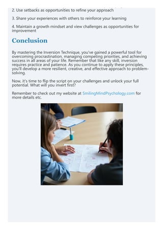 Flip The Script: Master the Inversion Technique | PDF