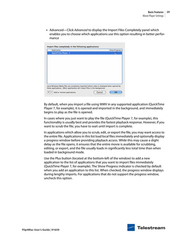 Flip4 mac userguide | PDF