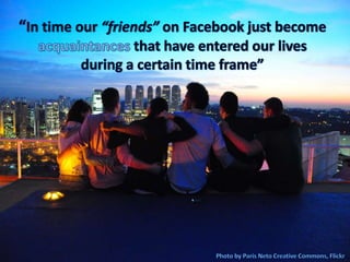 Online and Offline Friends | PPTX