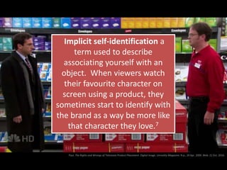 Product Placement - A Film 240 Flipbook | PPTX