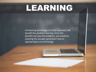 Technology For Learning | PPT