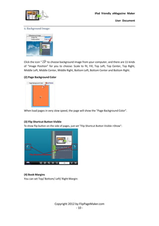 Flip book creator-for-html5-manual | PDF
