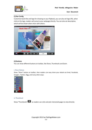 Flip book creator-for-html5-manual | PDF