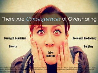 Consequences of Oversharing on Social Media | PDF
