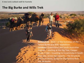 Big Burke and Wills Trek | PPTX