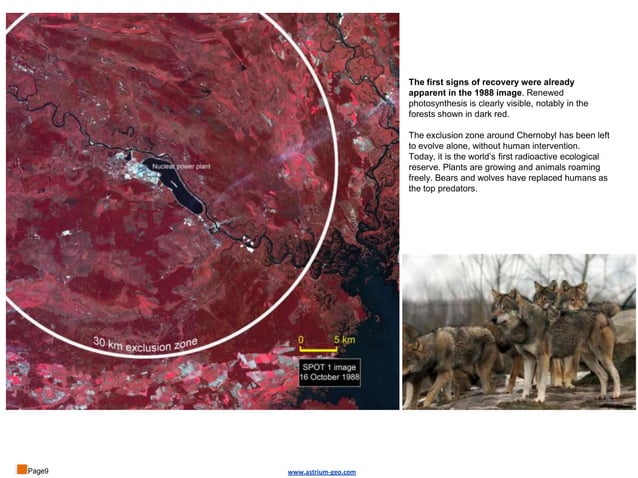 Nuclear - 25 years of satellite imagery over Chernobyl | PPT