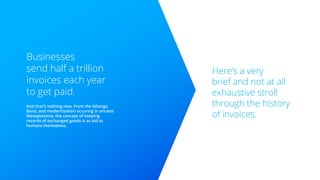 What is an invoice? A Quick Jaunt through the history of invoices. | PPT