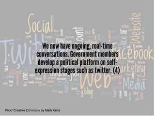 Social Media's Role in the Development of Millennial Political Views | PPTX