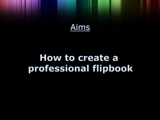 Flipbook Presentation | PPTX