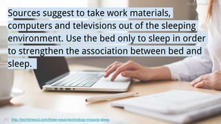 Electronics and Sleep | PPTX | Sleep Disorders | Diseases and Conditions