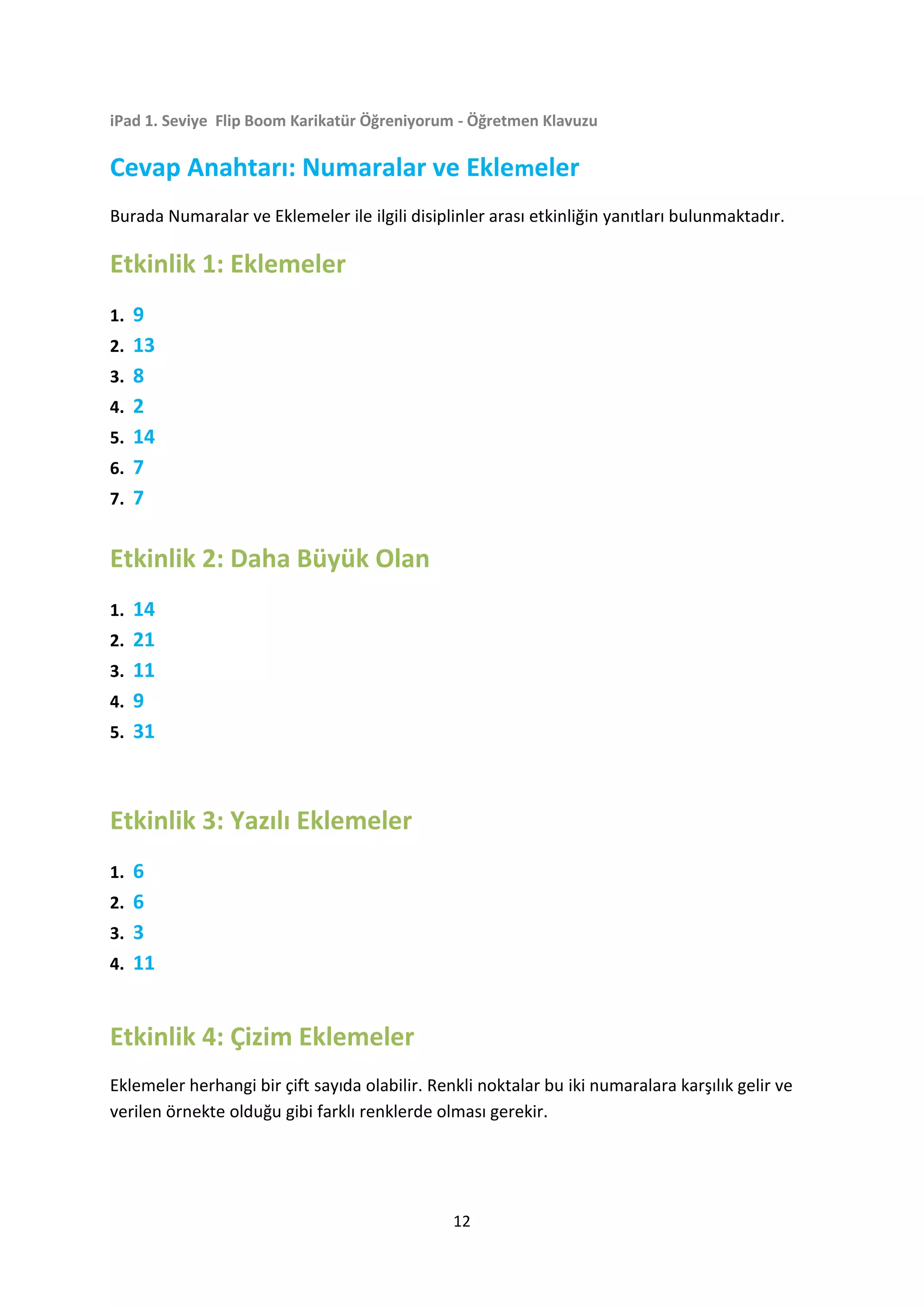 FlipBoom Uygulaması Ögretmen Kullanım Klavuzu 3 | PDF