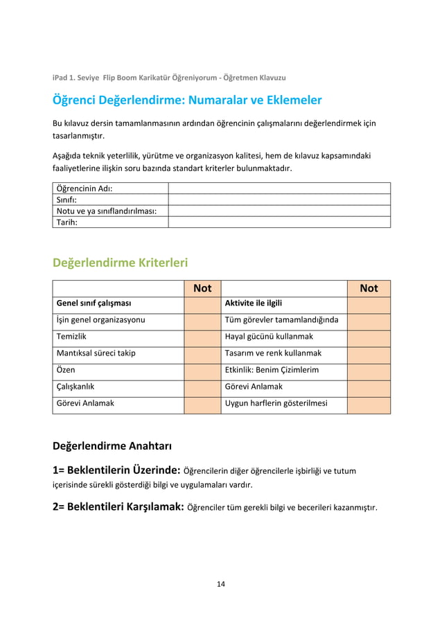 FlipBoom Uygulaması Ögretmen Kullanım Klavuzu 3 | PDF