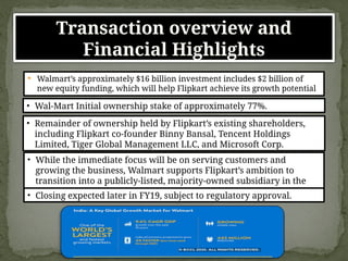 FLIPCART AND WALMART MERGER and its PPT.pptx
