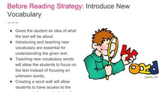 Before-During-After Reading Strategies | PPT