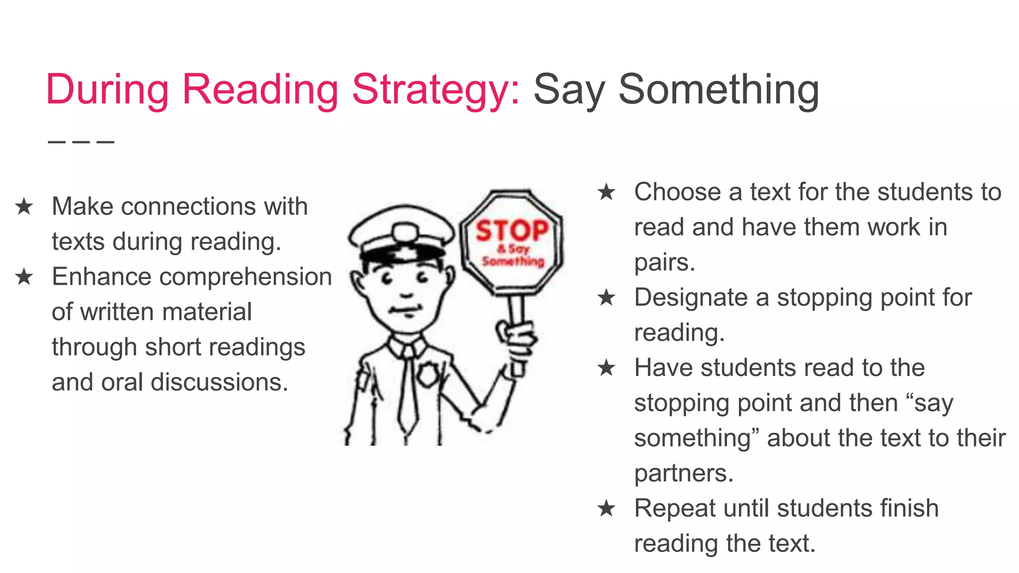 RED4348 CA1 Before-During-After Reading Strategies | PPT