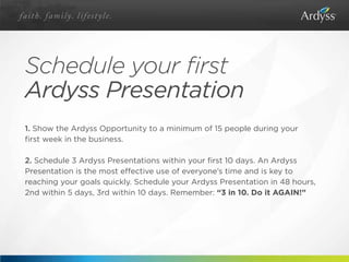 Ardyss Flip Chart | PPT