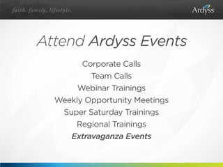 Ardyss Flip Chart | PPT