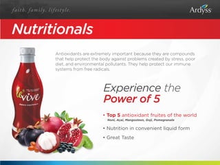 Ardyss Flip Chart | PPT