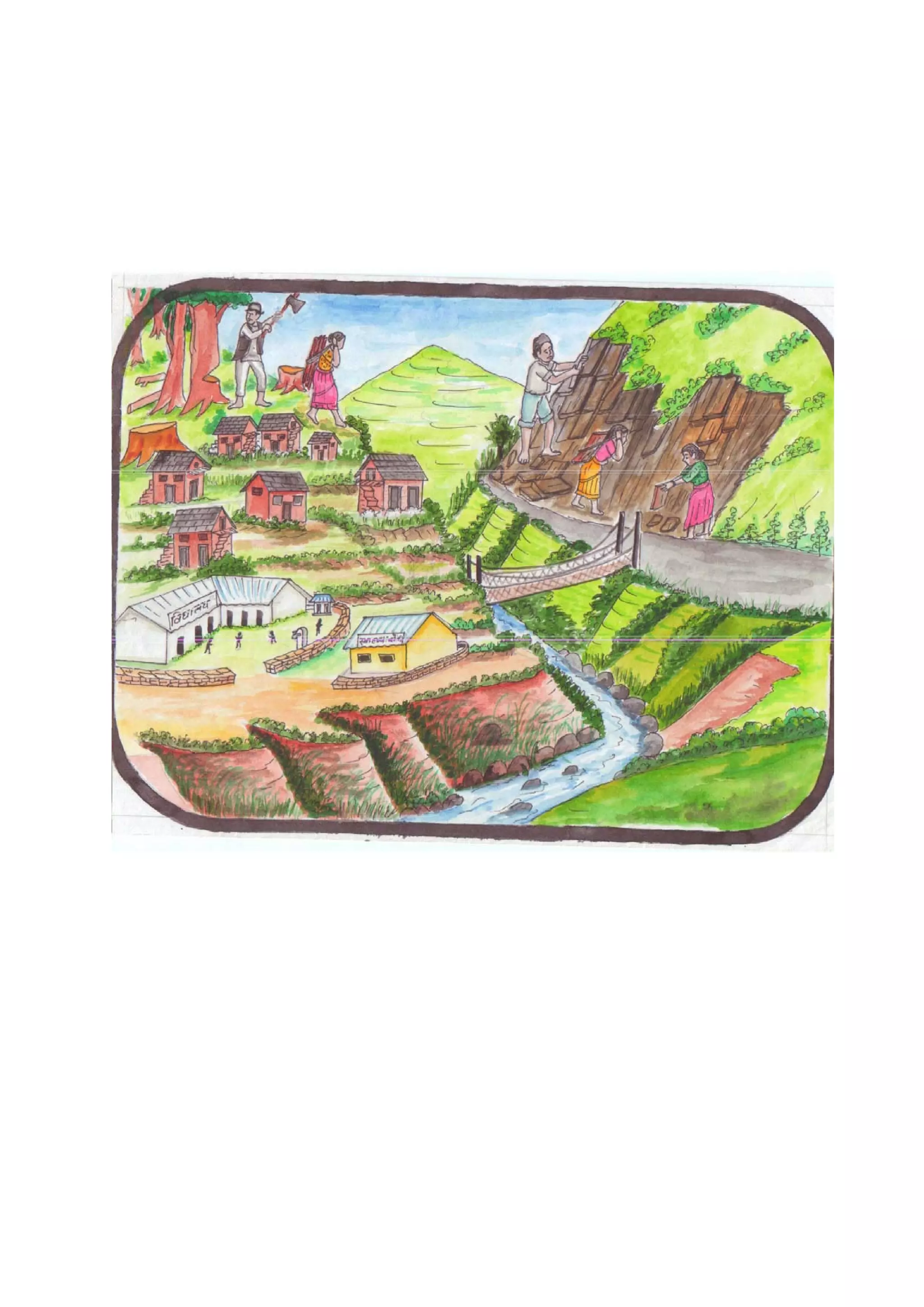 Flip chart earthquake and land slide final 1 | PDF