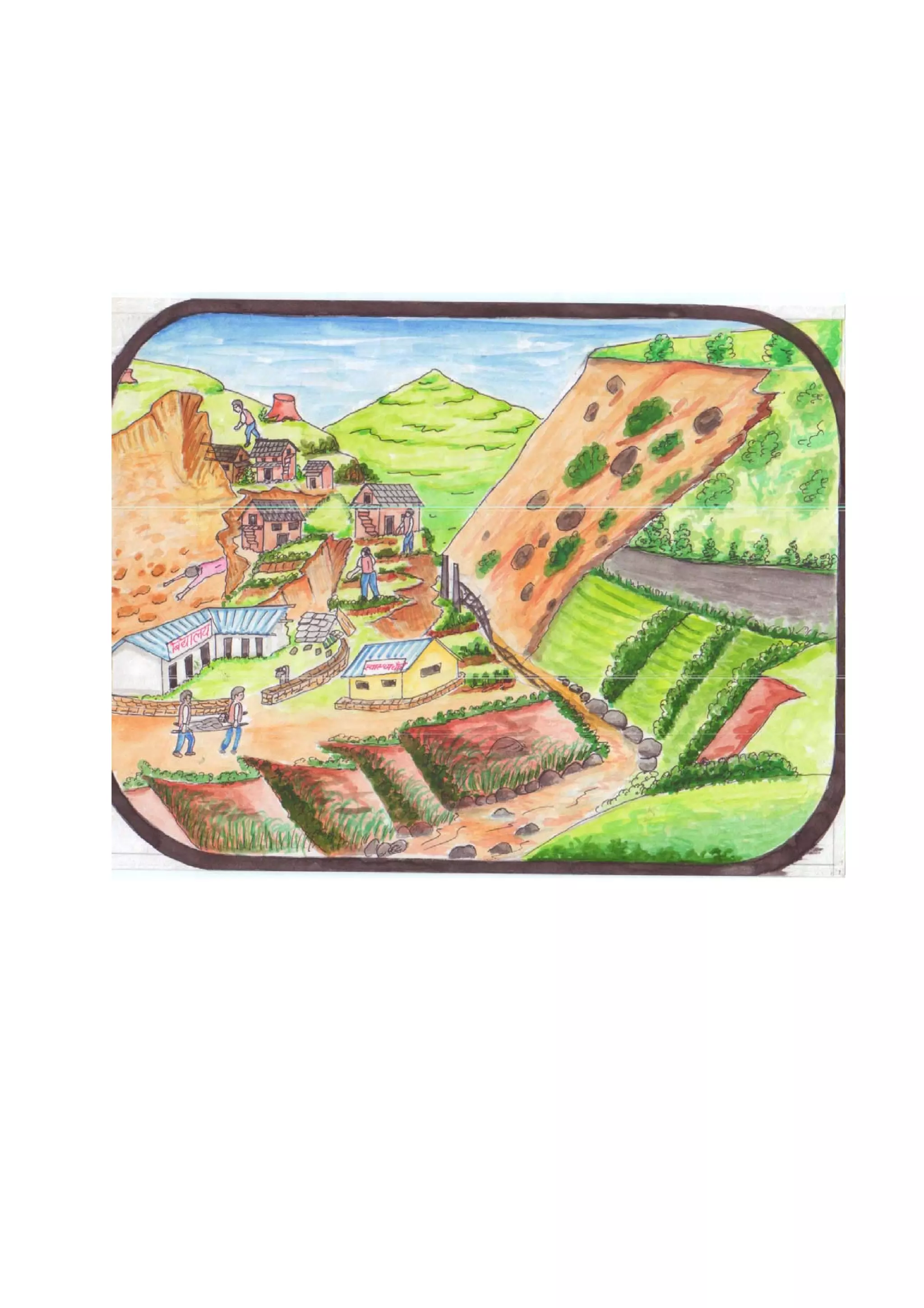 Flip chart earthquake and land slide final 1 | PDF