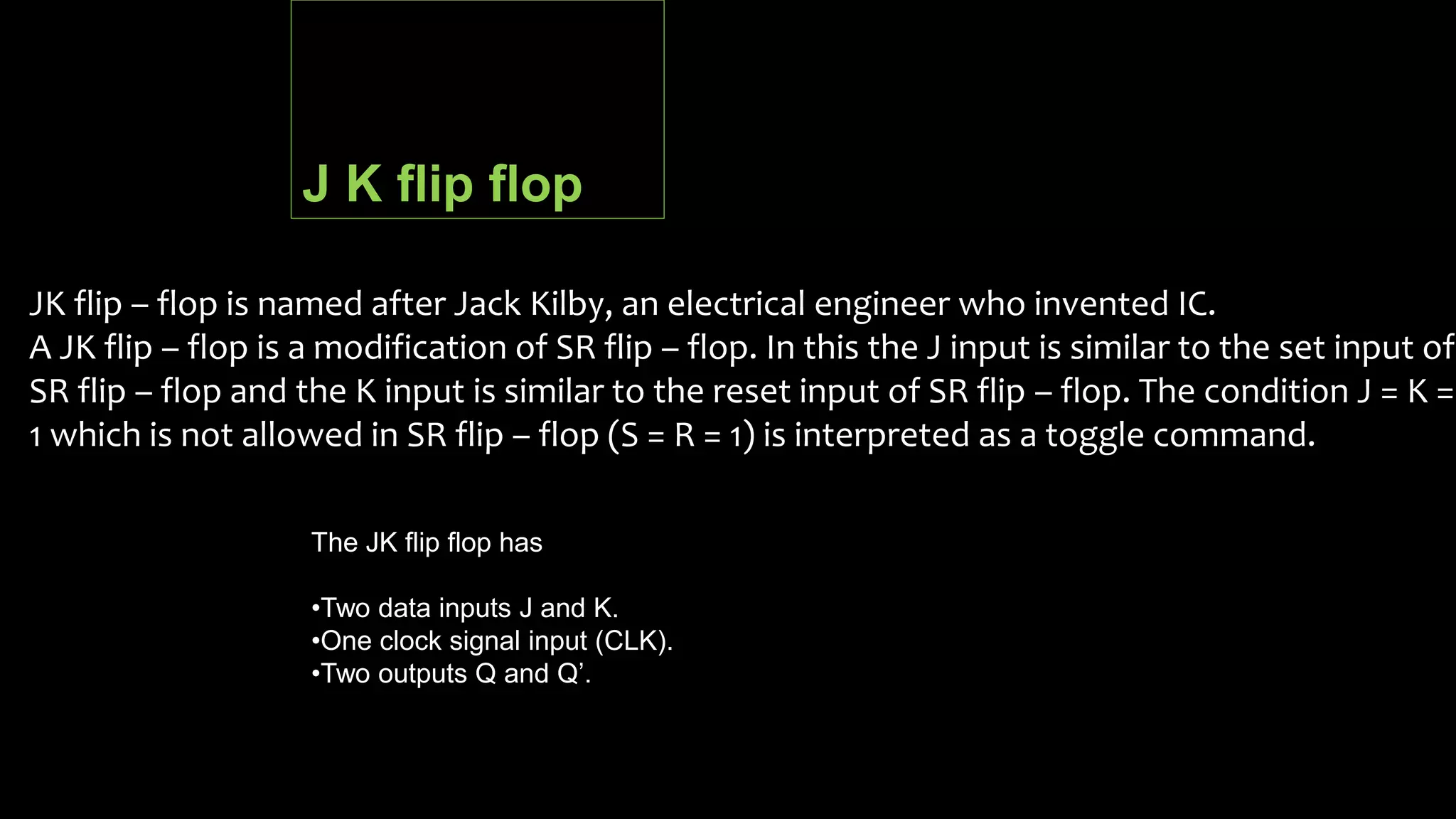 Flip flop | PPTX