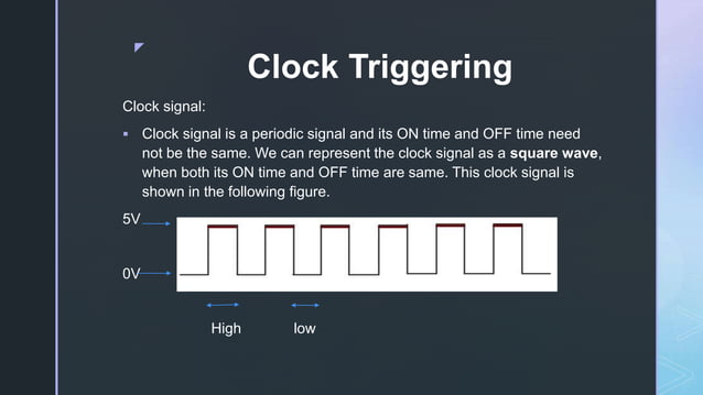 Clock triggering, Flip Flop(RS and JK) | PPTX | Consumer Electronics | Technology & Computing