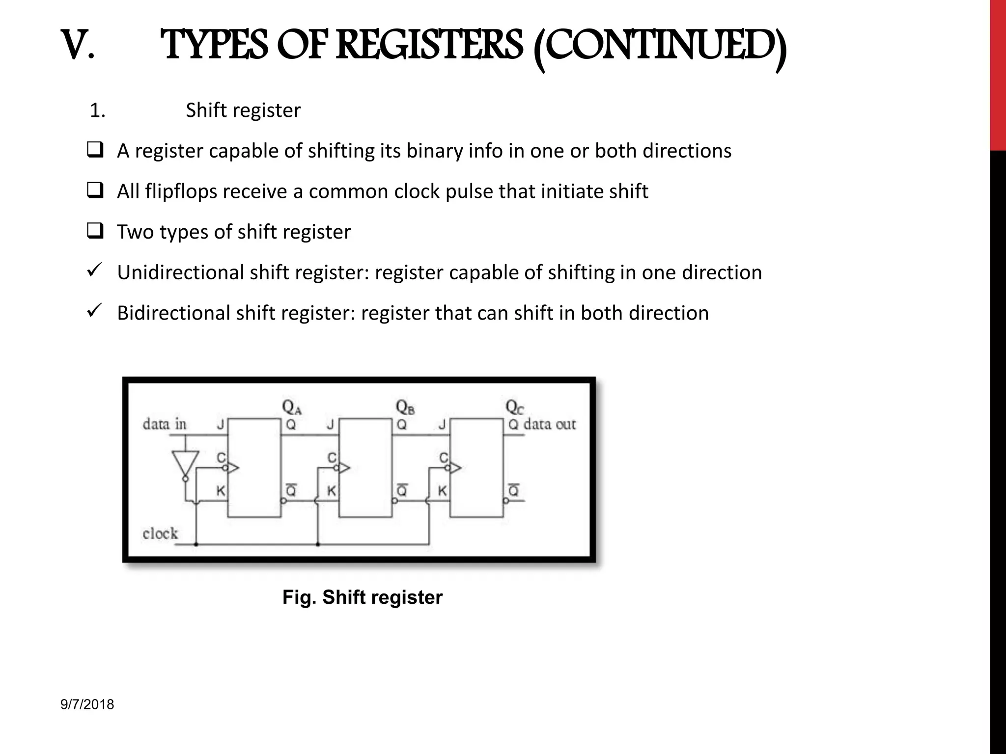 Flip flops and registers | PPTX