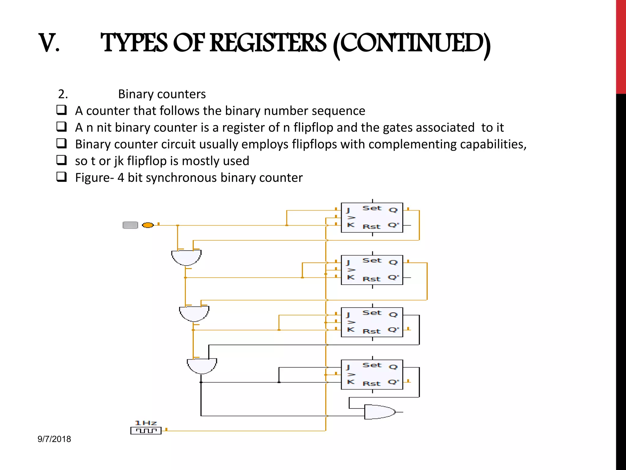 Flip flops and registers | PPTX