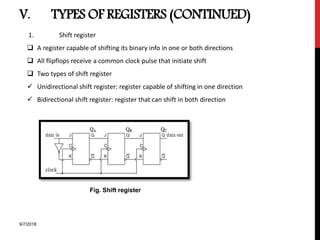 Flip flops and registers | PPTX