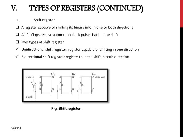Flip flops and registers | PPTX