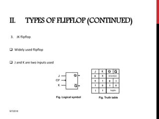 Flip flops and registers | PPTX