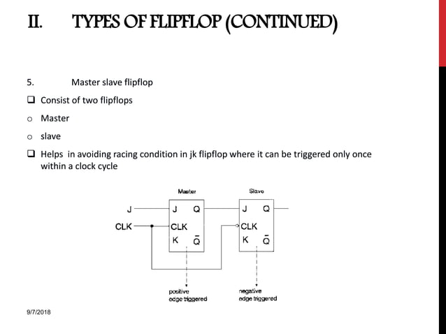 Flip flops and registers | PPTX
