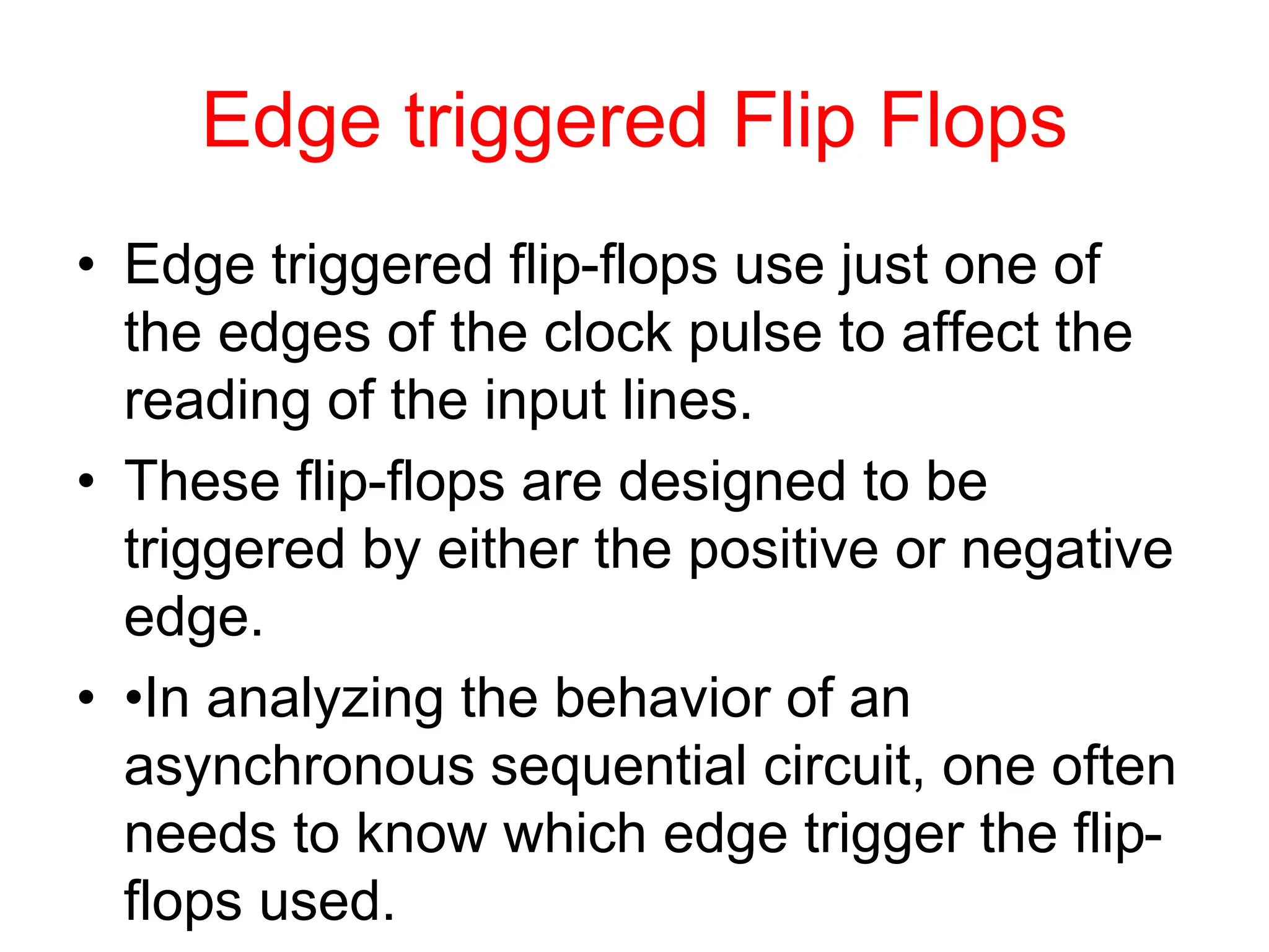 Flip Flops sequential circuit and types | PPT | Programming Languages ...