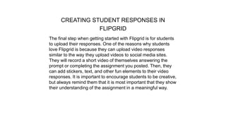 Flipgrid presentation Mrs Sawsen Abid | PPTX