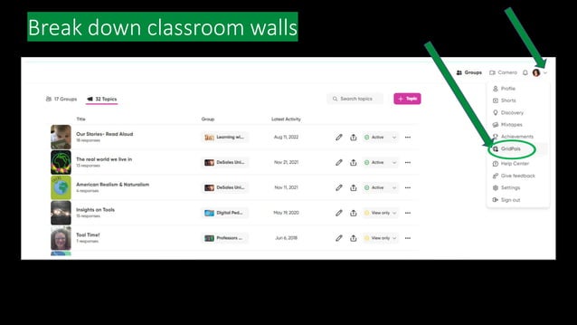 Flip (FLIPGRID) Guide Aug 2022 | PPT