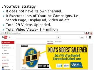 Flipkart integrated marketing communication ppt | PPTX | Internet | Computing