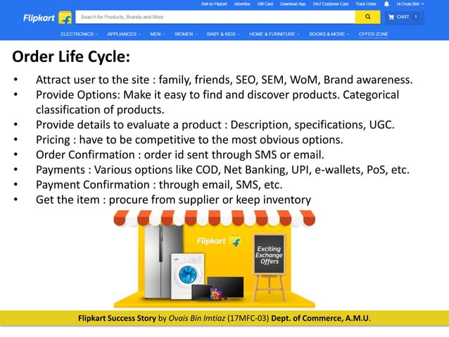 Flipkart Success Story | PPTX | Business Accounting & Finance | Business