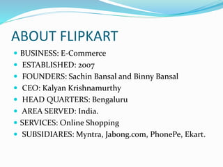 Flipkart | PPT