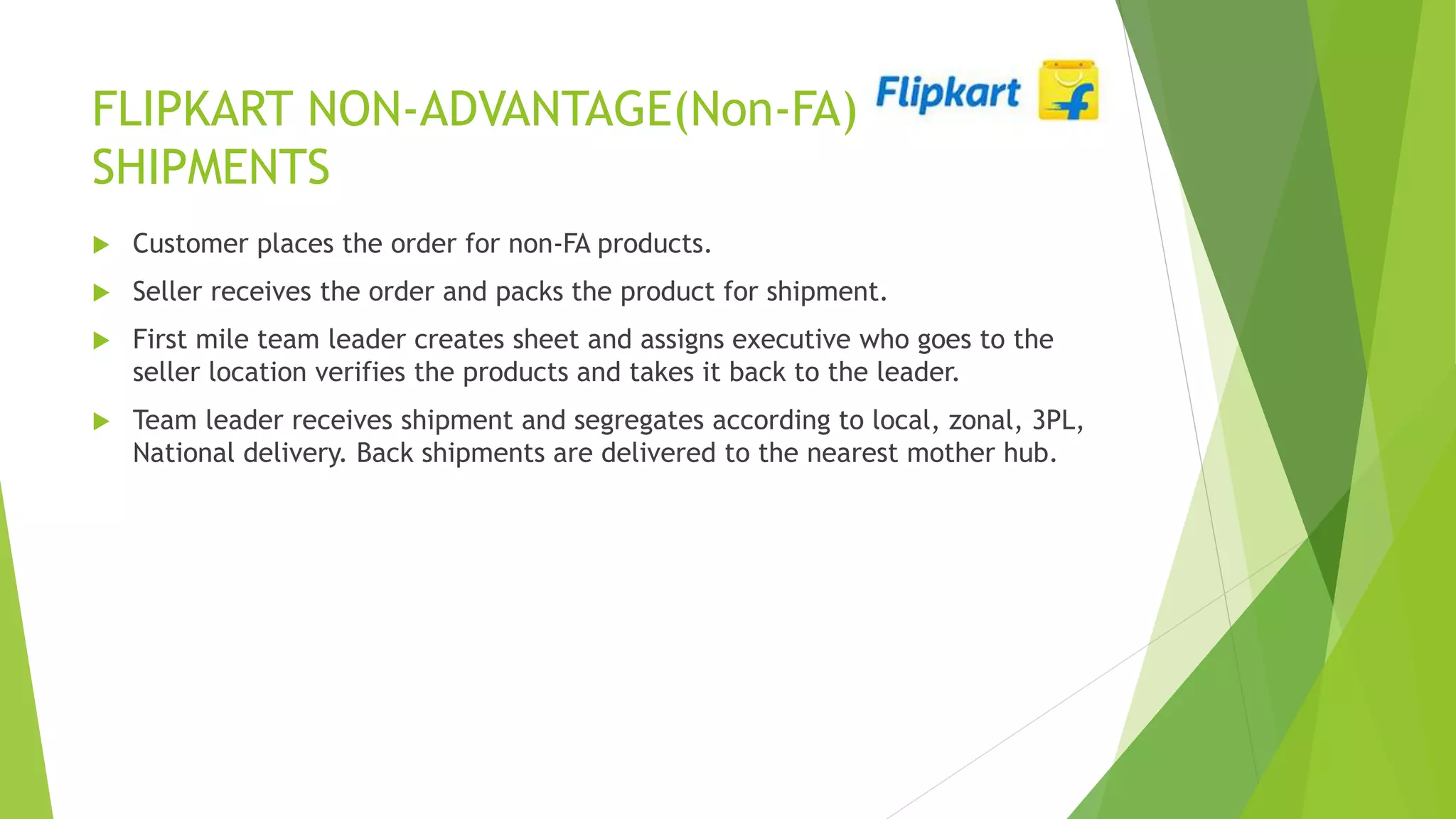 Flipkart | Inventory Management | Supply chain and distribution | PPTX