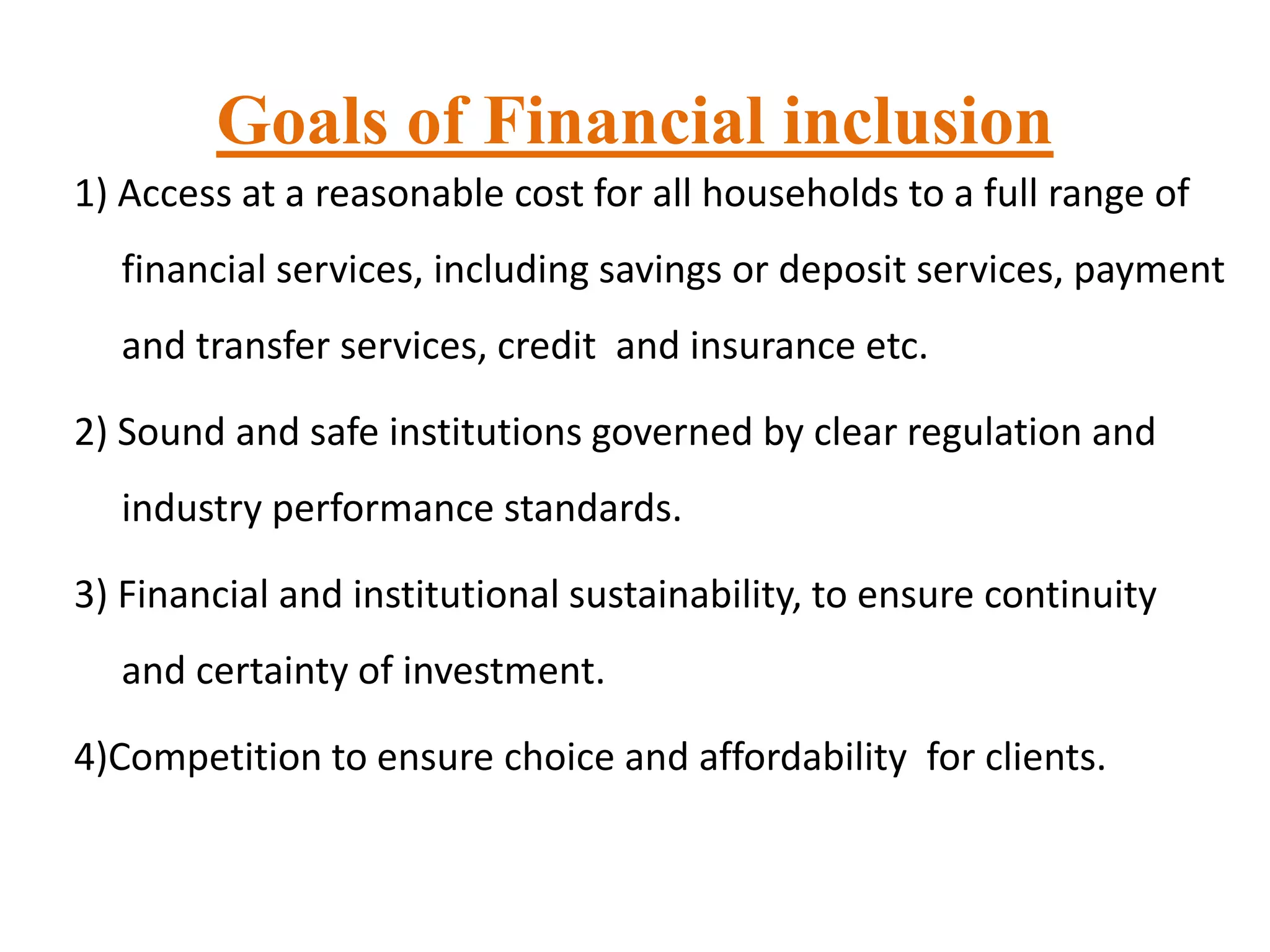 Financial inclusion ppt Md.Arslan and Shweta | PPT