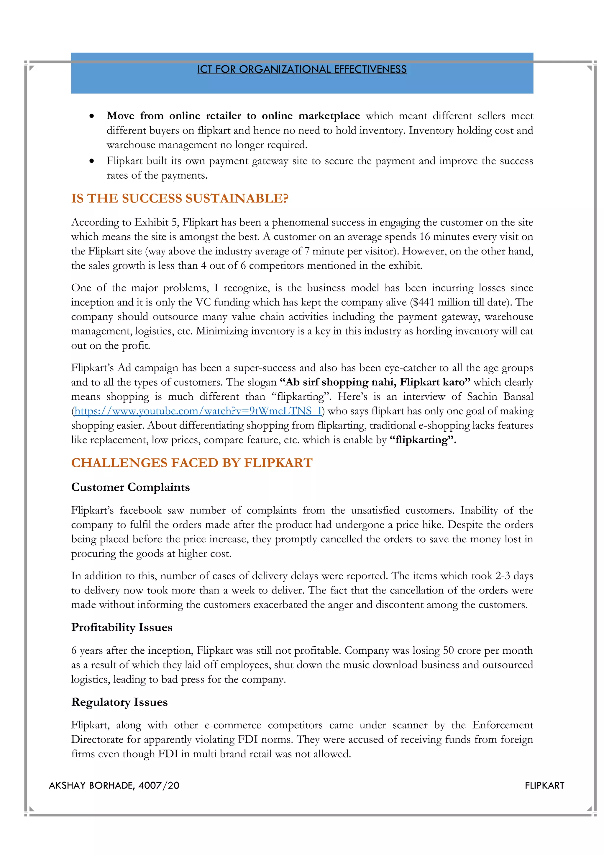 Flipkart | PDF | Web Development | Internet