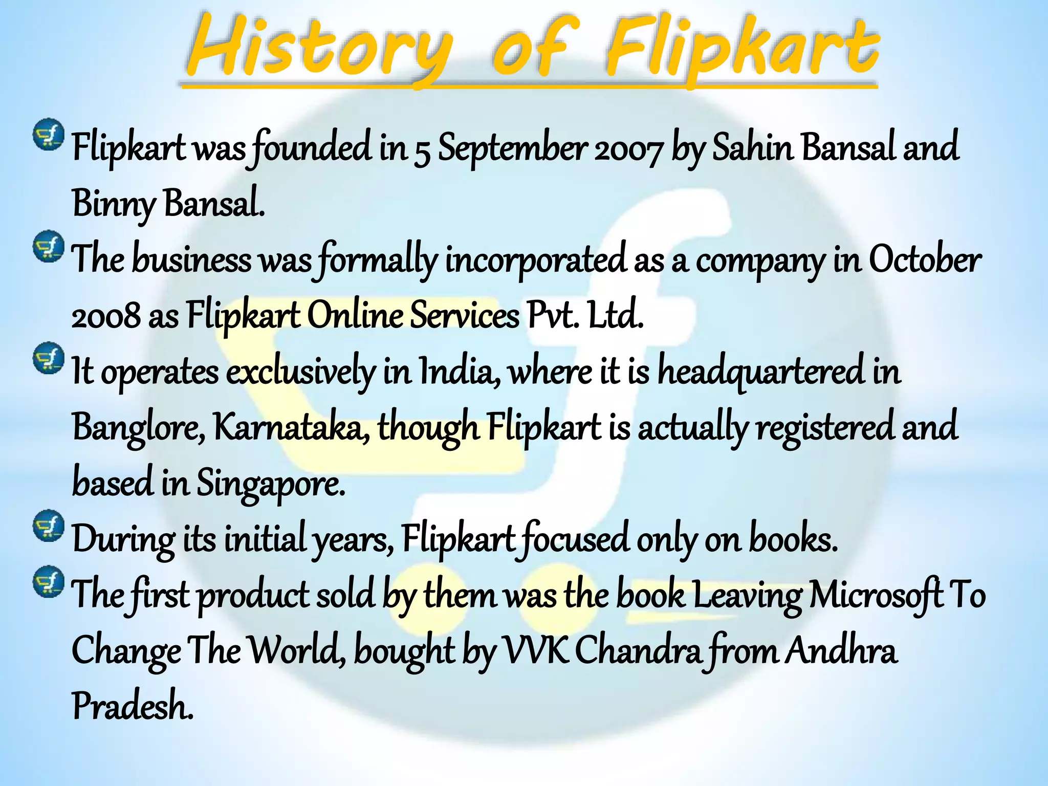 Flipkart (b 255) | PPTX