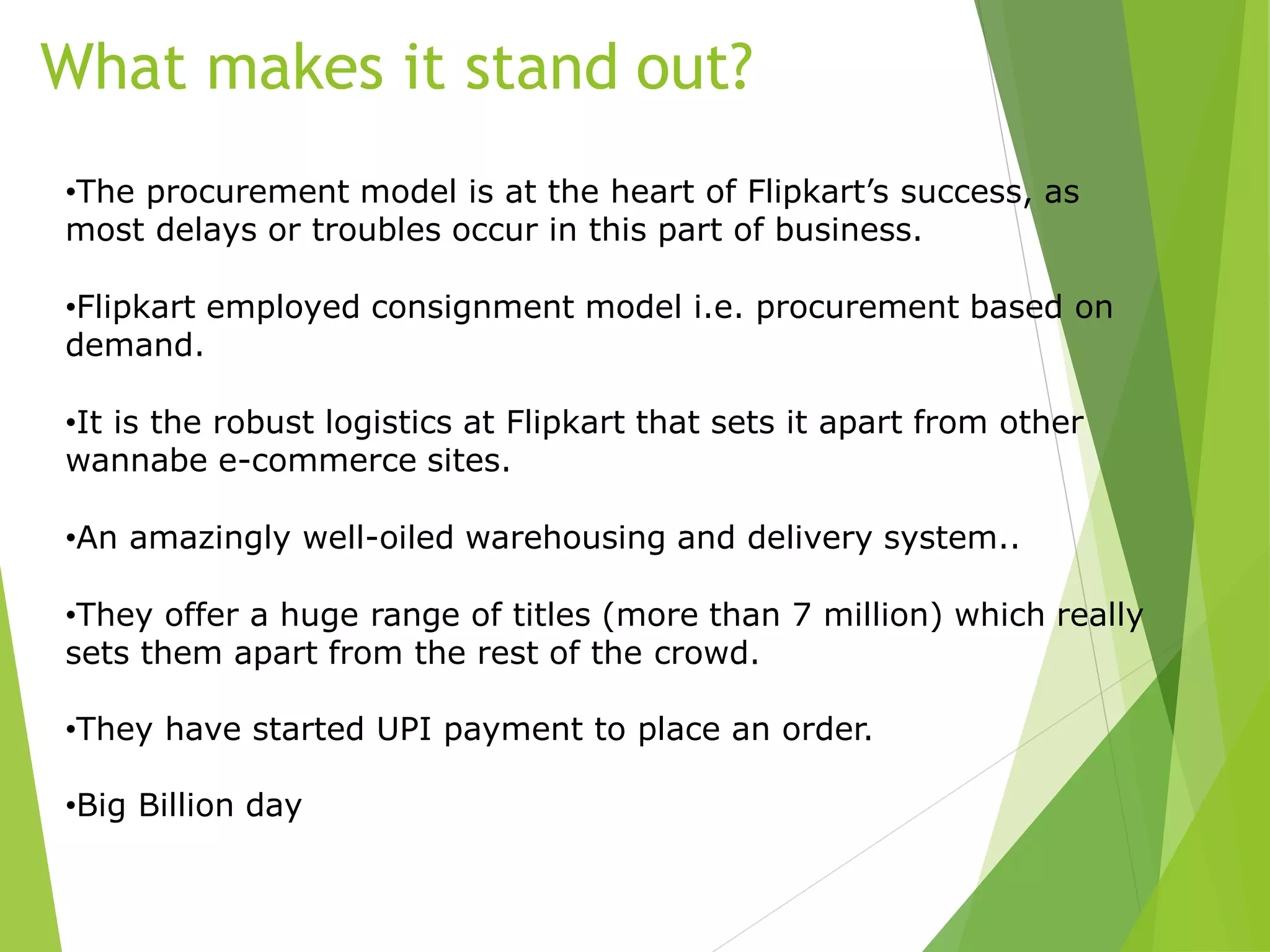 Flipkart business model | PPTX
