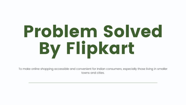 Flipkart Case Study | PDF | Web Development | Internet